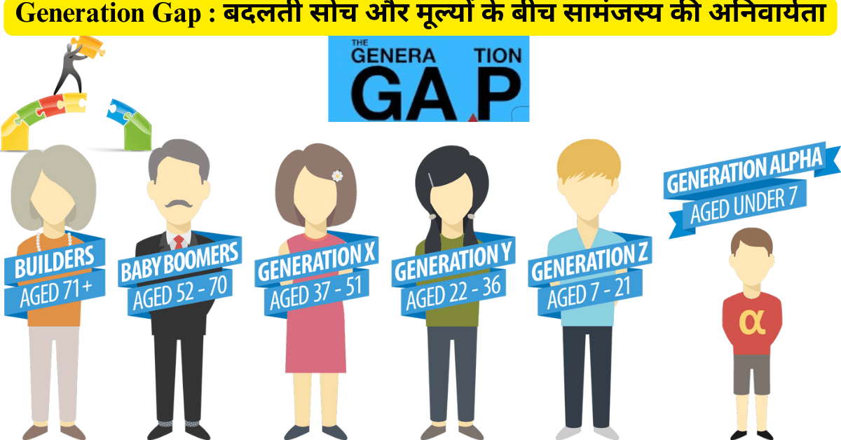 Generation Gap : बदलती सोच और मूल्यों के बीच सामंजस्य की अनिवार्यता