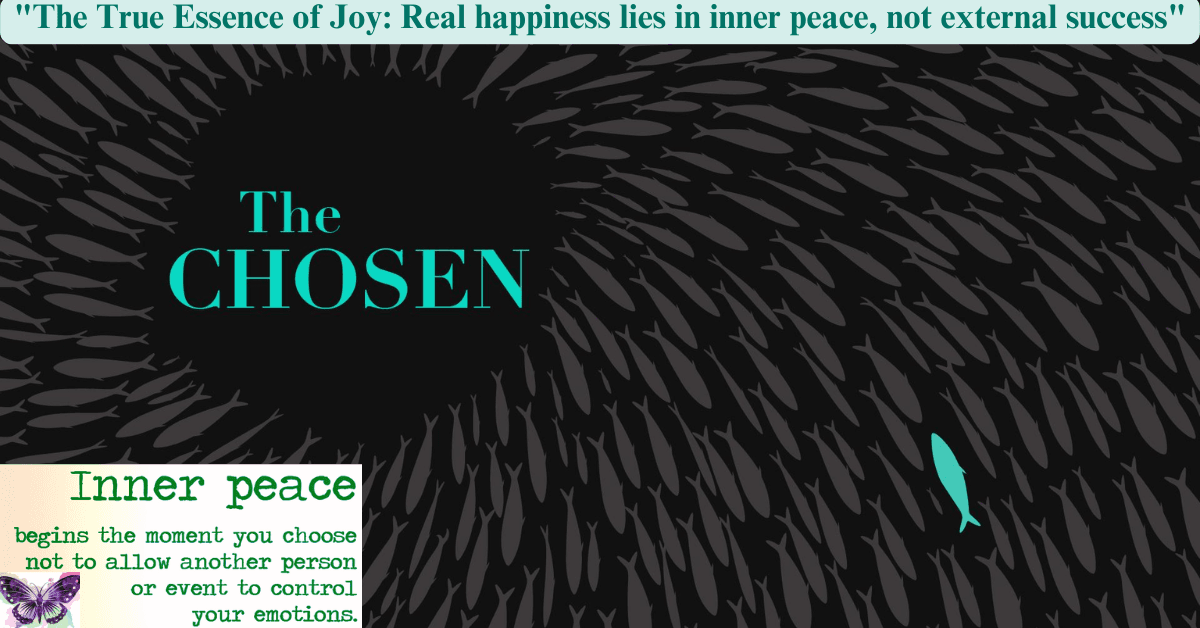 "The True Essence of Joy: Real happiness lies in inner peace, not ...