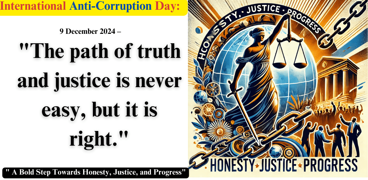 "International Anti-Corruption Day: 9 December 2024 – A Bold Step ...