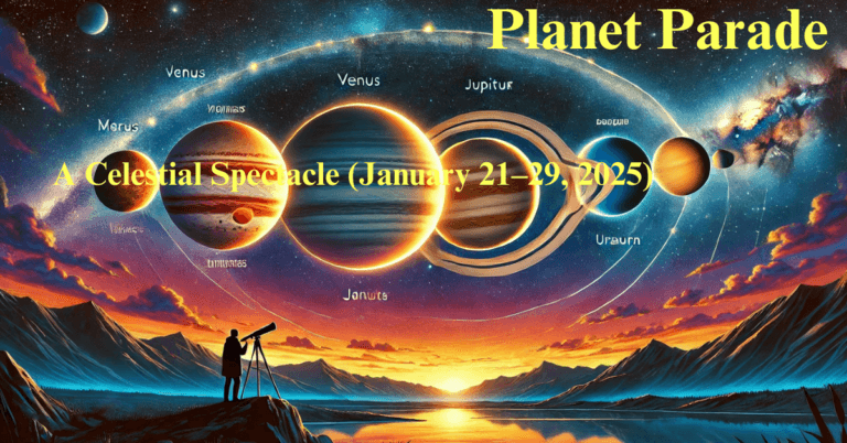 Planet Parade: A Mesmerizing Celestial Spectacle (January 21–29, 2025)