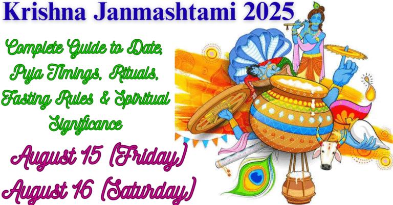 Krishna Janmashtami 2025: Complete Guide to Date, Puja Timings, Rituals ...
