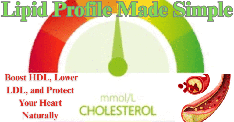 Lipid Profile Made Simple: Boost HDL, Lower LDL, and Protect Your Heart ...