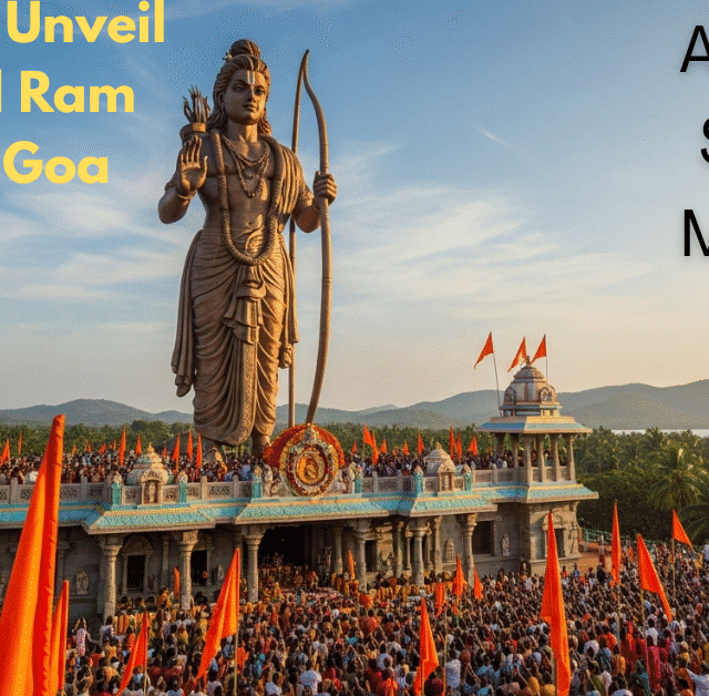 PM Modi to Unveil 77-Ft Lord Ram Statue in Goa: A Historic Spiritual ...