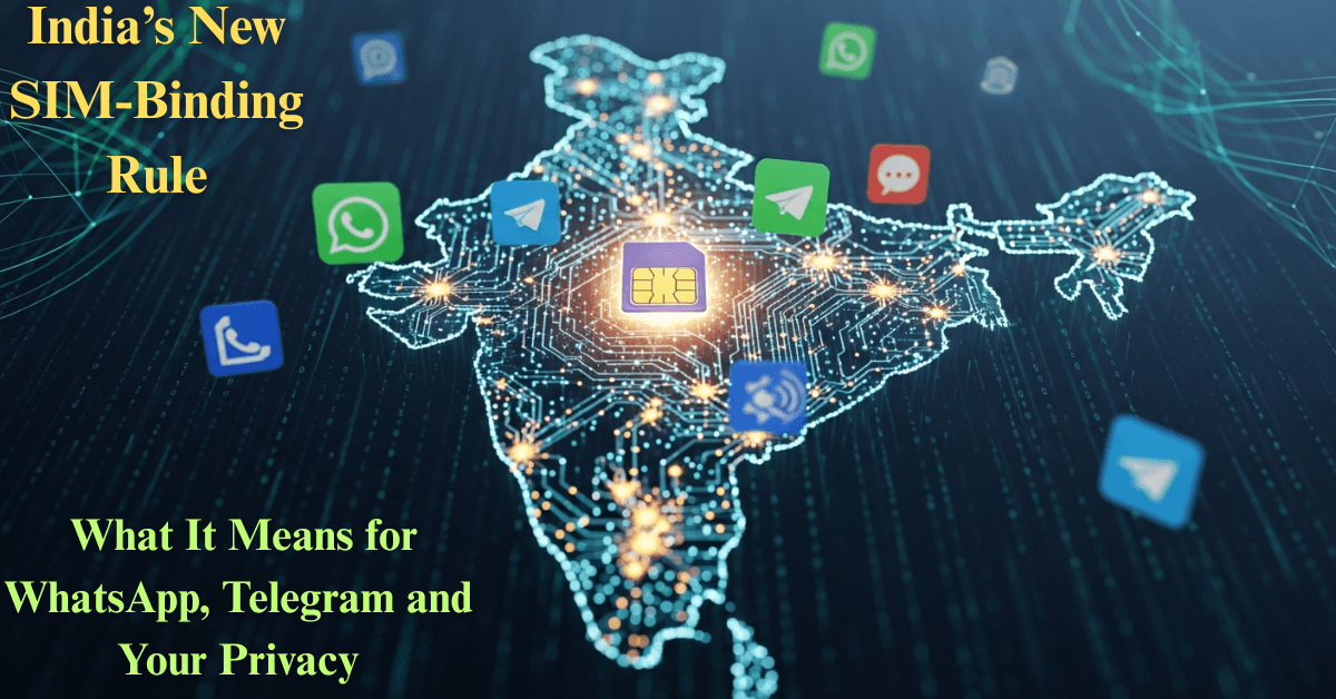 India’s New SIM-Binding Rule: What It Means for WhatsApp, Telegram and ...